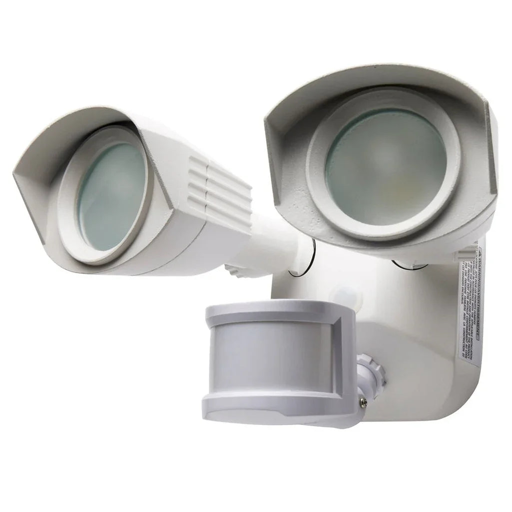 LED DUAL HEAD SECURITY LIGHT W/SENSOR – Pacific Lamp Wholesale