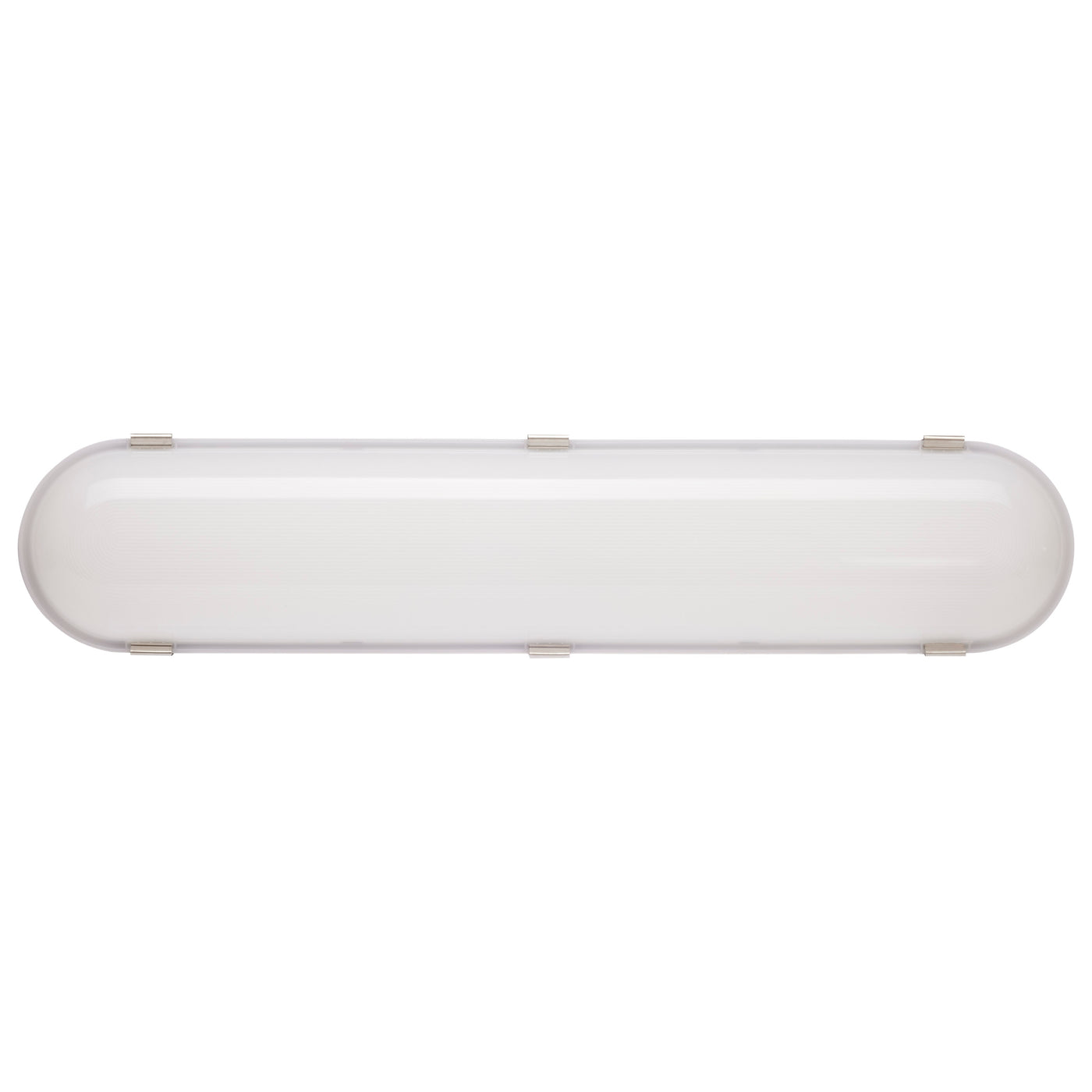 NUVO 20 Watt LED 2 Foot Linear Vapor Proof Fixture - Emergency Battery ...