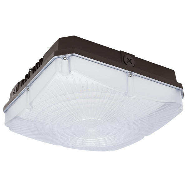 NUVO 10 Inch LED Field Selectable Canopy Fixture With Sensor - 45/60/70 ...
