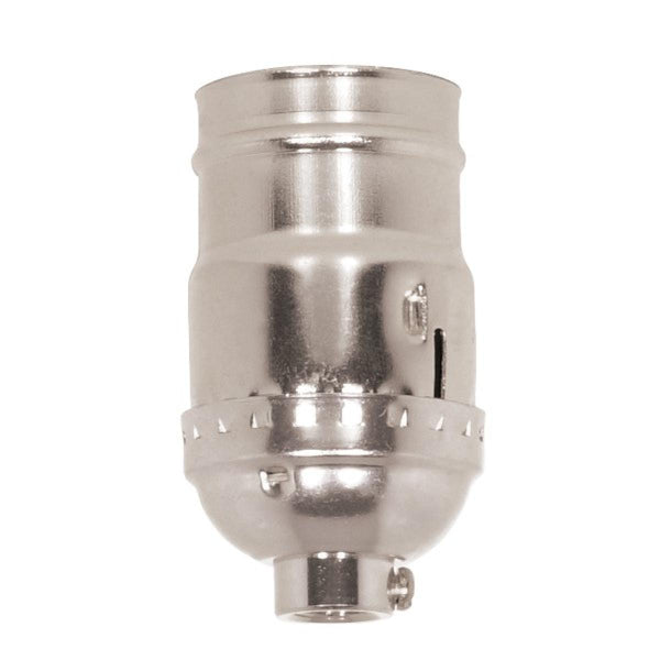 SATCO 3-Way (2 Circuit) Keyless Socket - 1/8 IPS - Aluminum - Nickel ...