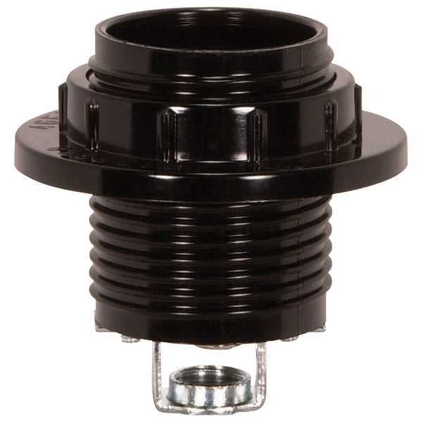 SATCO Threaded Socket With Ring - 1/8 IP Hickey - Screw Terminals - 2 ...