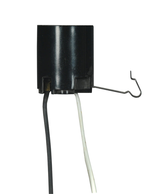SATCO Snap-In Socket - Bracket Extends 3/4" From End Of Socket - 9" AWM ...