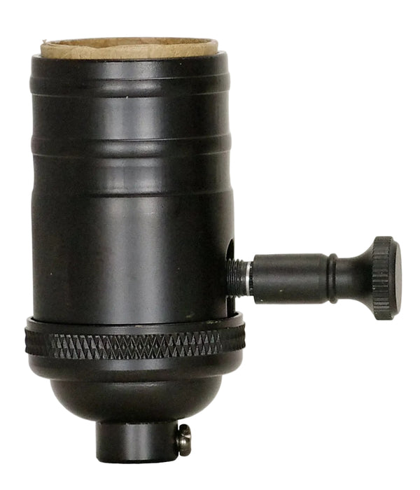 SATCO 150 Full Range Turn Knob Dimmer Socket With Removable Knob - 1/8 ...
