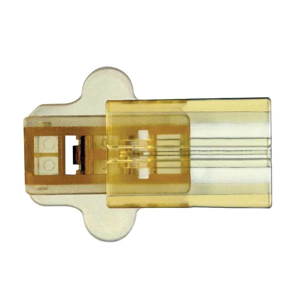 SATCO CLEAR GOLD FEMALE SPT-2 PLUG — Pacific Lamp Wholesale