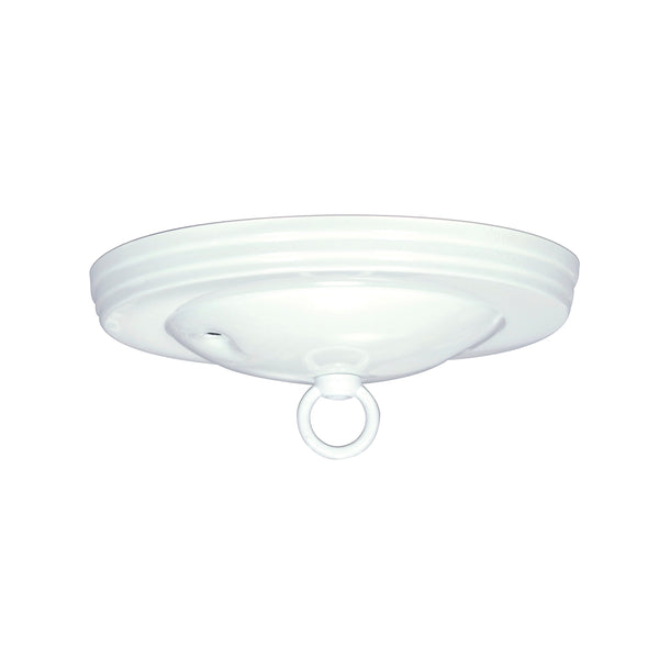 SATCO Standard Canopy Kit - White Finish - 5" Diameter - 7/16" Center ...