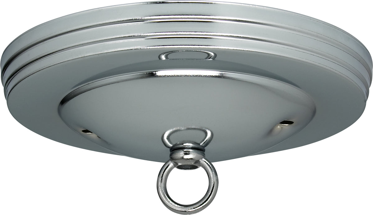 SATCO Standard Canopy Kit - Chrome Finish - 5" Diameter - 7/16" Center ...