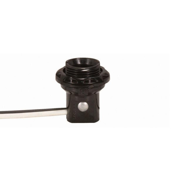 SATCO Phenolic Threaded Candelabra Socket With Shoulder And Phenolic ...