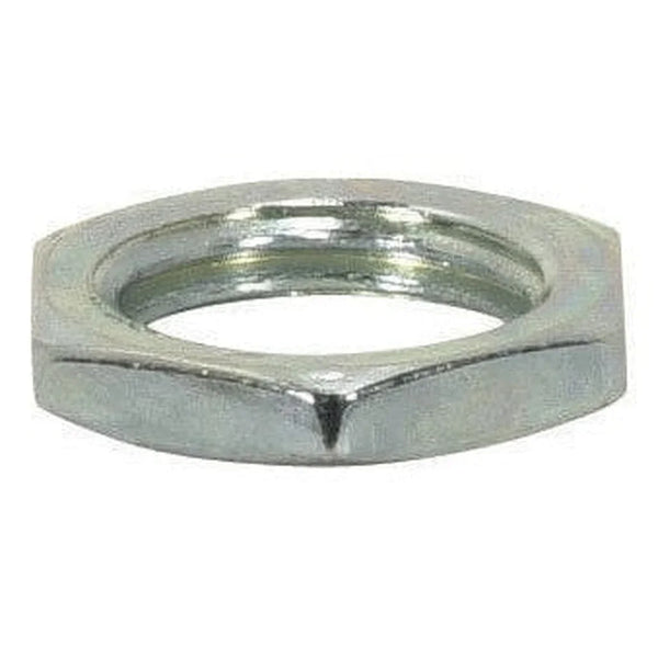 SATCO 1/4 STEEL HEX NUT ZINC PL REG. — Pacific Lamp Wholesale