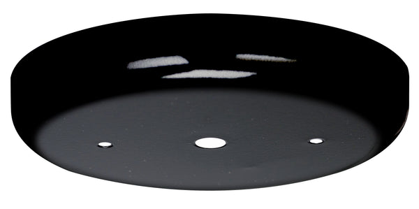 SATCO Contemporary Canopy - Canopy Only - Black Finish - 5-1/4 ...