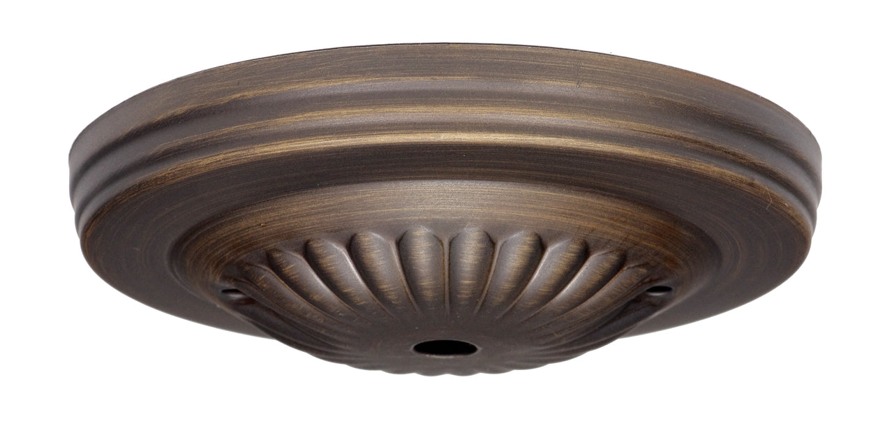 SATCO Ribbed Canopy Kit And Matching Hardware - Dark Antique Brass ...
