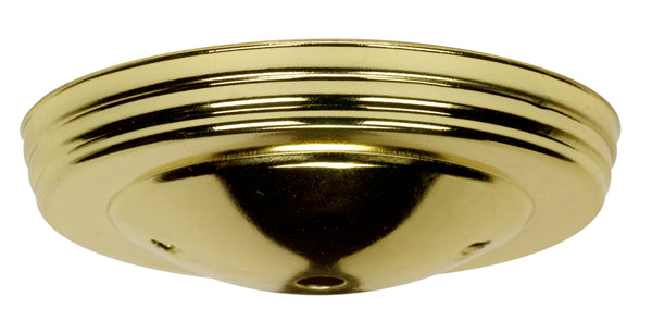 SATCO Smooth Canopy - Canopy Only - Brass Finish - 5" Diameter - 7/16 ...