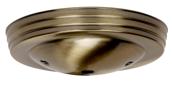 SATCO Smooth Canopy - Canopy Only - Antique Brass Finish - 5" Diameter ...