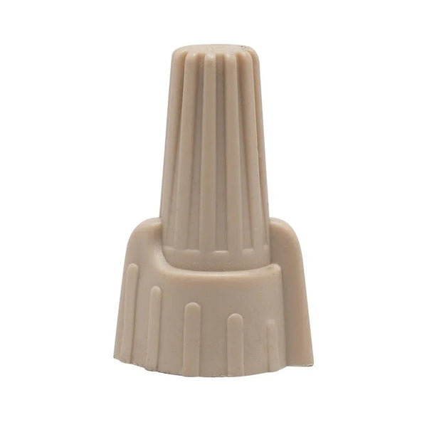 SATCO P12 TAN WING NUT W/SPRING — Pacific Lamp Wholesale