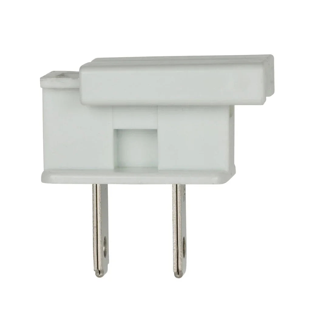 SATCO WHITE SLIDE ON PLUG FOR SPT-2 — Pacific Lamp Wholesale