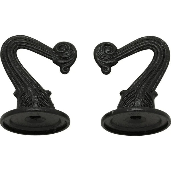 SATCO BLK FIN METAL HOOKS & HDWE — Pacific Lamp Wholesale