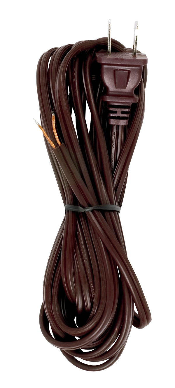 SATCO 18/2 SPT-2-105C All Cord Sets - Molded Plug - Tinned Tips 3/4 ...