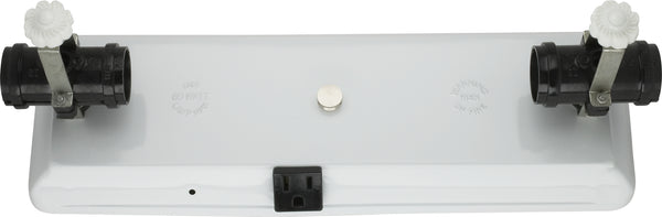 SATCO 4-Light U-Channel Glass Holder - 4 Light-Convenience Outlet For ...