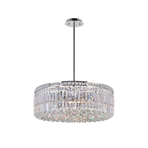 CWI Lighting Colosseum 10 Light Down Chandelier With Chrome Finish ...