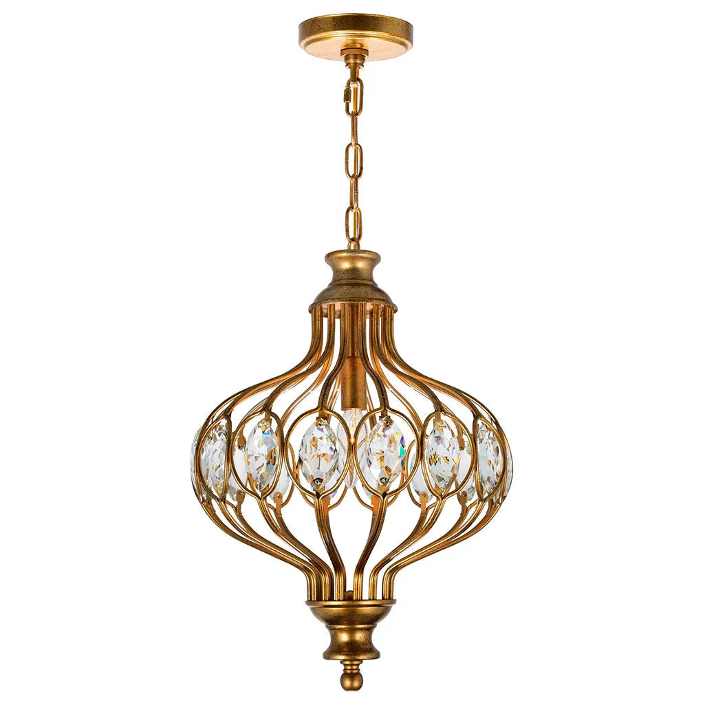 CWI Lighting Altair 1 Light Chandelier With Antique Bronze Finish ...