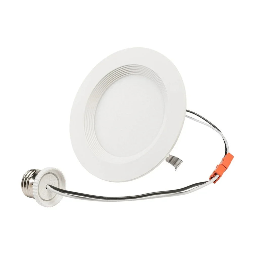 Keystone 4" LED Regressed Baffle Wafer Downlight Retrofit | Power ...