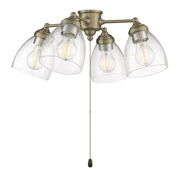 Craftmade 4 Light Universal Light Kit in Satin Brass LK401105-SB-LED ...