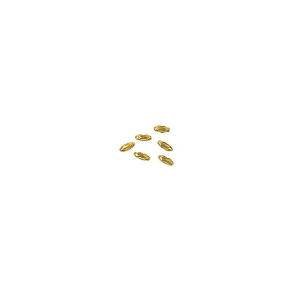 Craftmade Pull Chain Connectors set in Burnished Brass (6pcs) PCC-BB ...
