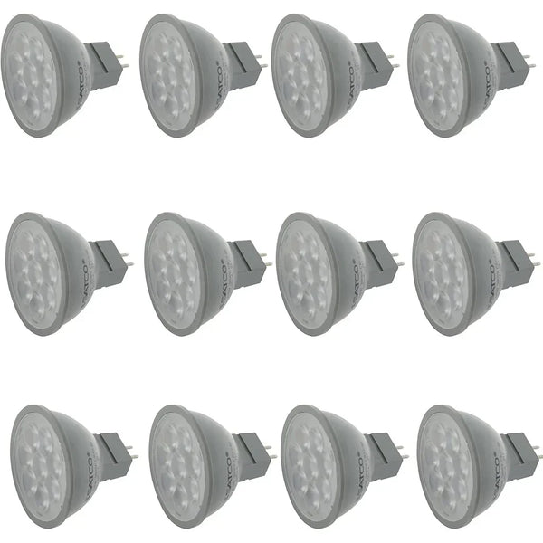 SATCO 6 Watt - MR16 LED - 2700K - GU5.3 base - 40 deg. Beam Angle - 24 ...