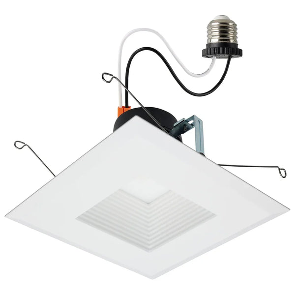 Field Selectable LED Downlight Retrofit - Deep Baffle - 8/10.5/13.5 Wa ...