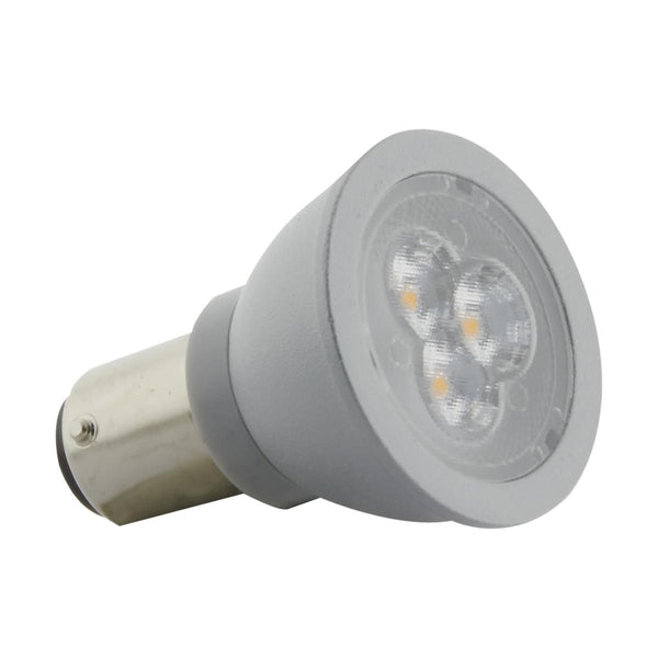 SATCO 3 Watt - ALR12 LED - 3000K - Double Contact Base - 12 Volt - 48 ...