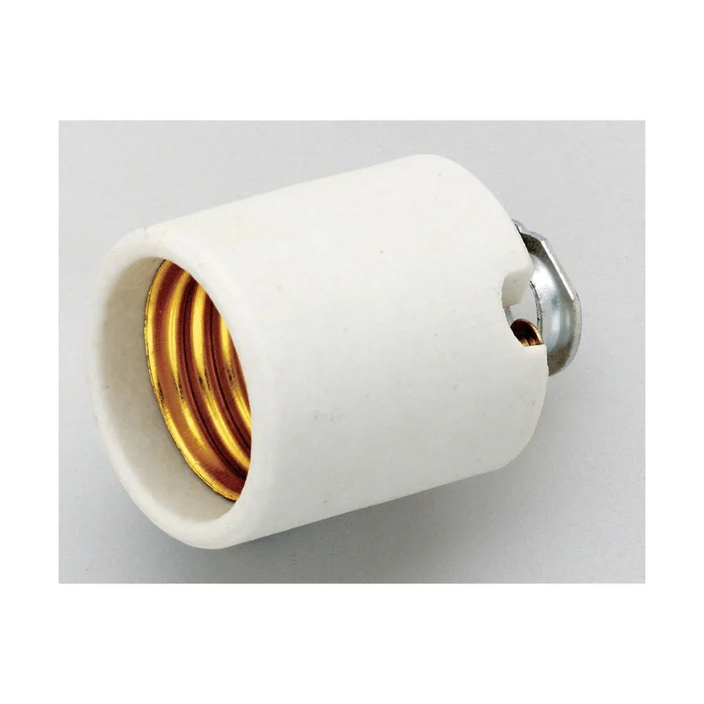 KEYLESS PORCELAIN SOCKET MED. – Pacific Lamp Wholesale