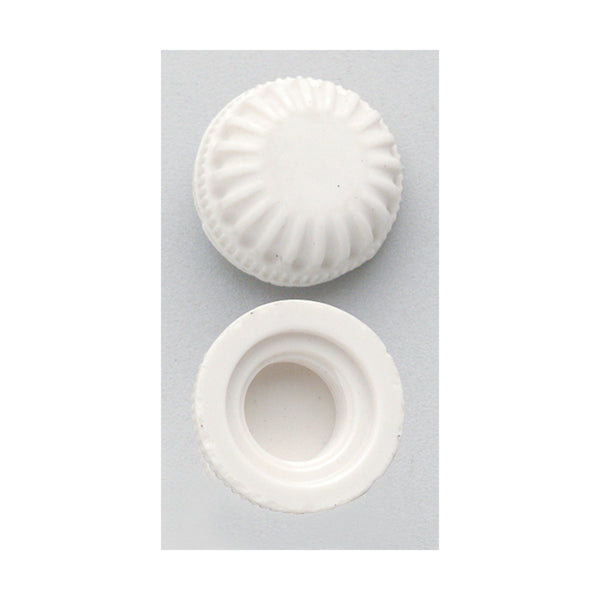 SATCO 2 Plastic Lock-Up Caps - White Finish - 144-Pack — Pacific Lamp ...