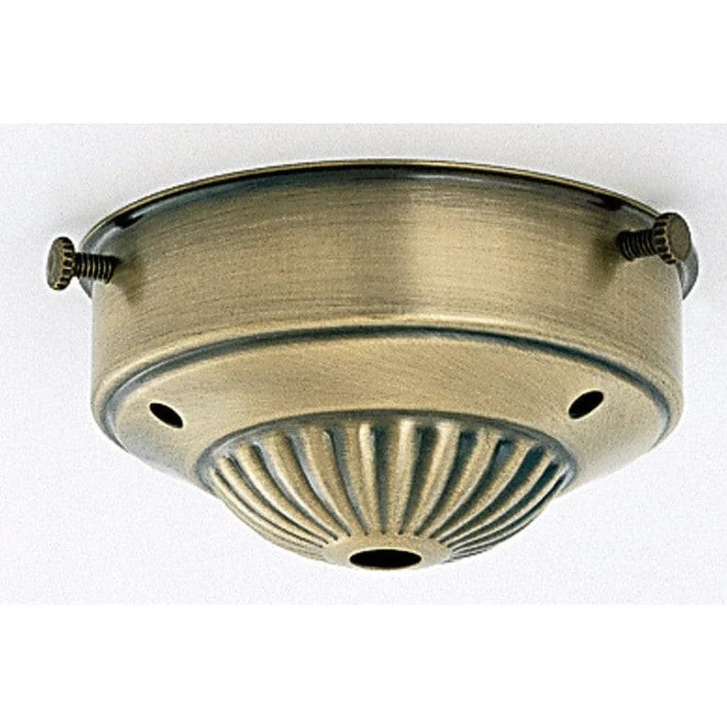 SATCO 3 1/4 AB FIN BALL HOLDER — Pacific Lamp Wholesale
