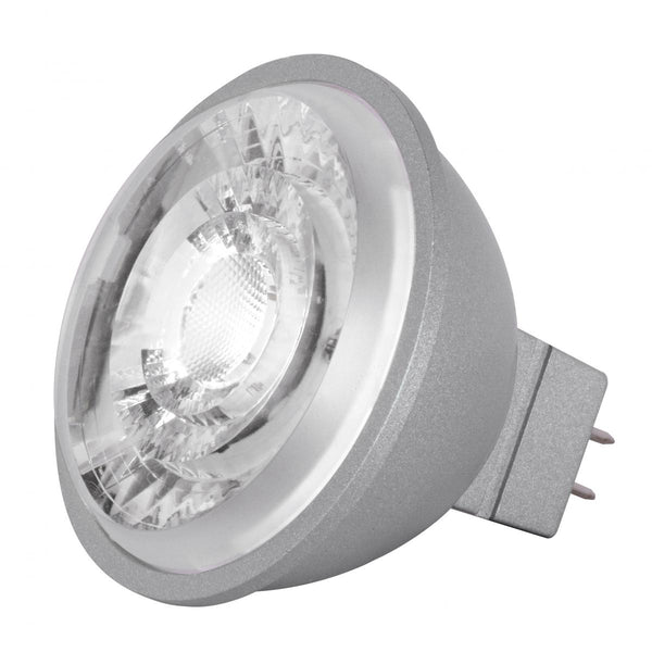 SATCO 8W - LED MR16 - 3500K - 15 deg. beam spread - GU5.3 base - 12 ...