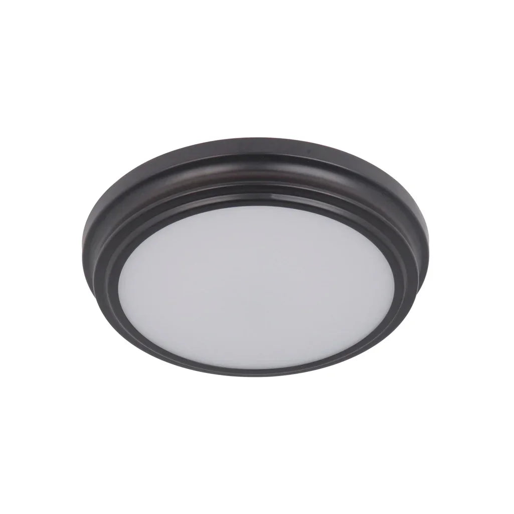 Craftmade X66 Series 1 Light 9" LED Flushmount in Oiled Bronze ...