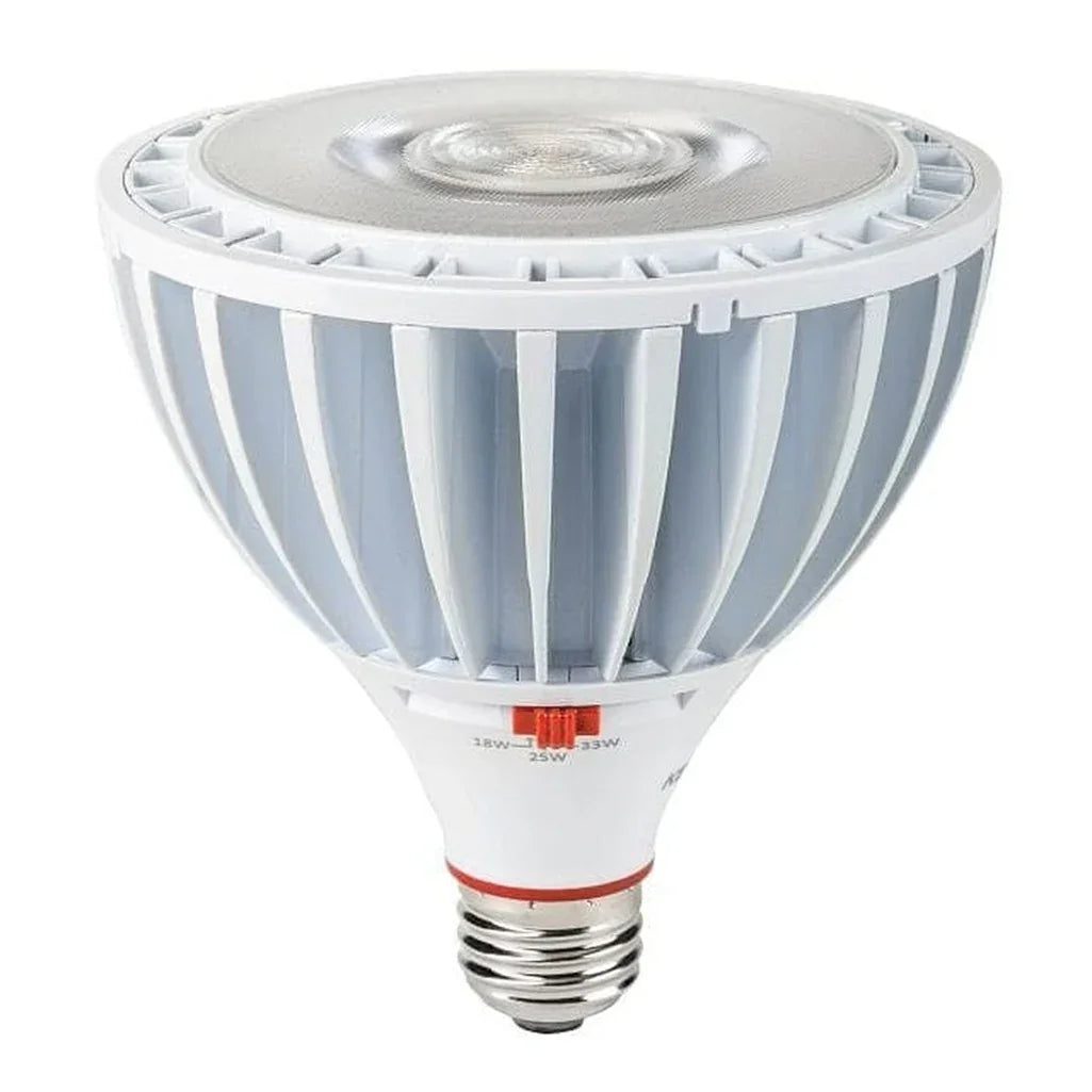Keystone Commercial PAR38 LED lamp, Power Selectable 18/25/33W, E26 ...