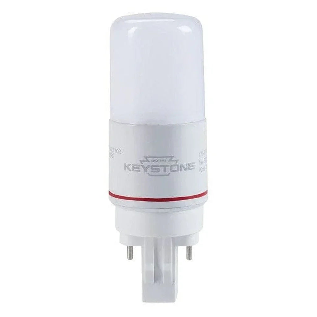 Keystone 7W 2-Pin Compact LED Lamp, Omni-Directional Type, 120-277V ...